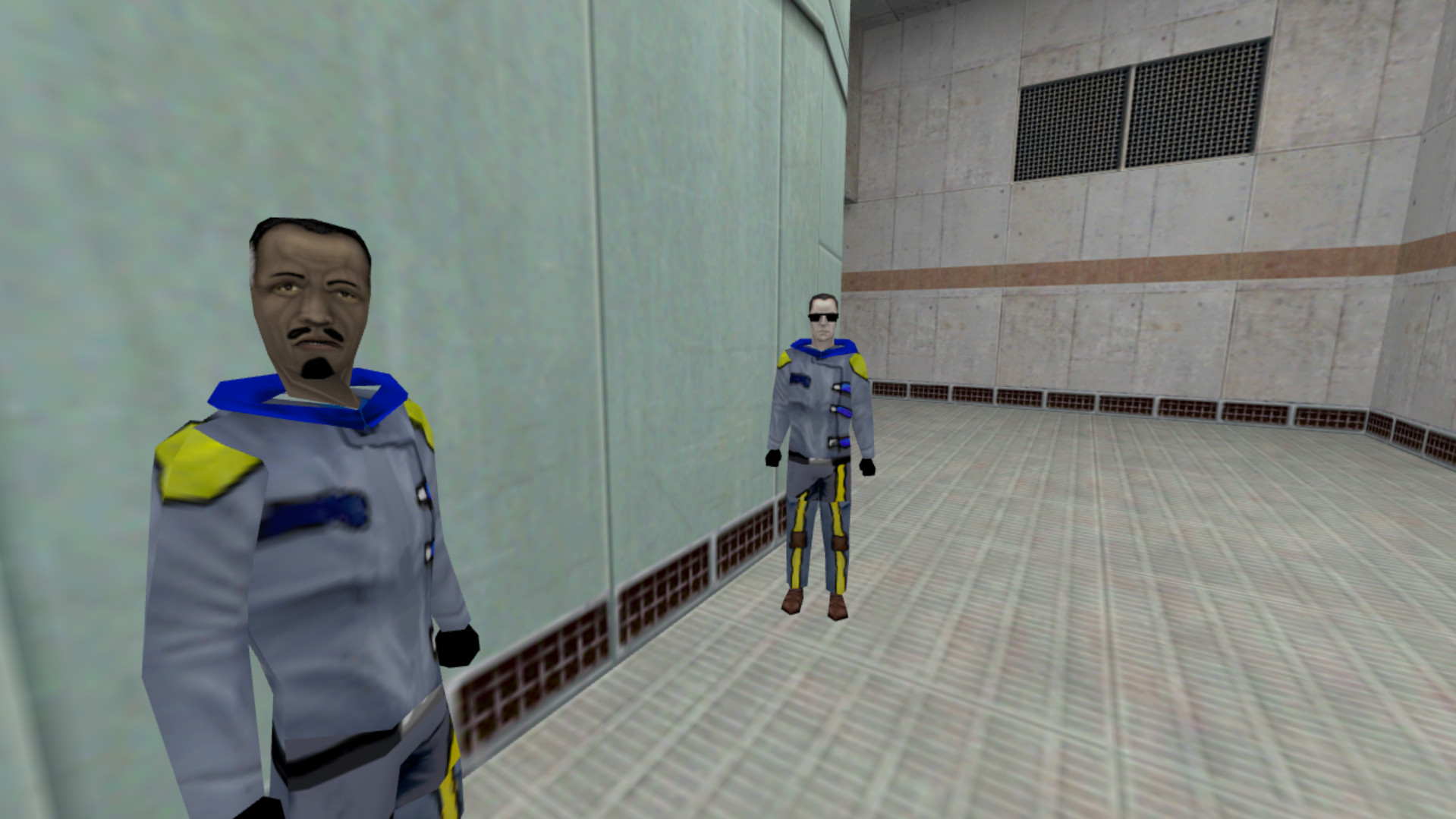 Crappy blue suit scientist recreation Mod for Half-Life | HL Mods
