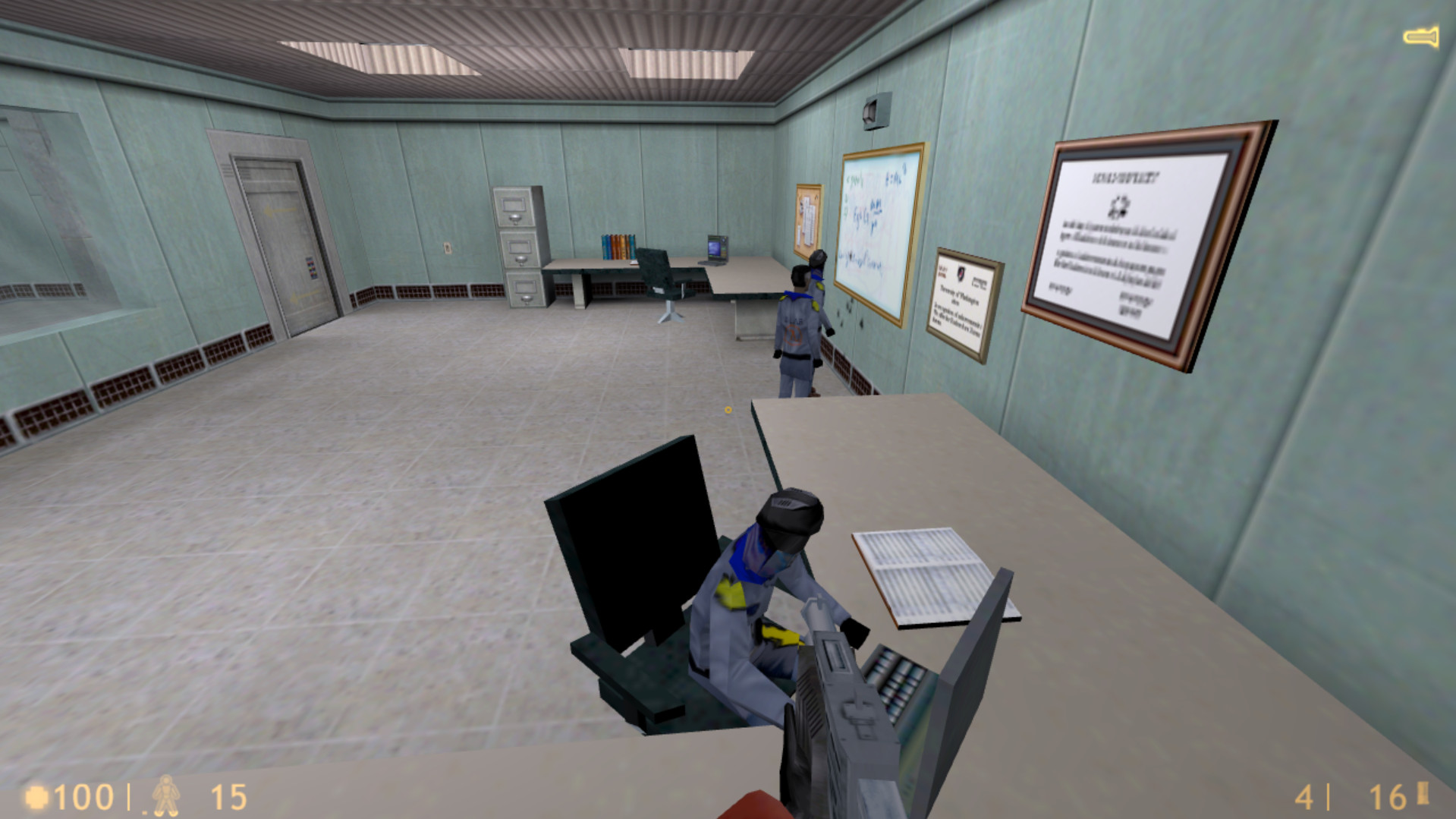 Crappy blue suit scientist recreation Mod for Half-Life | HL Mods