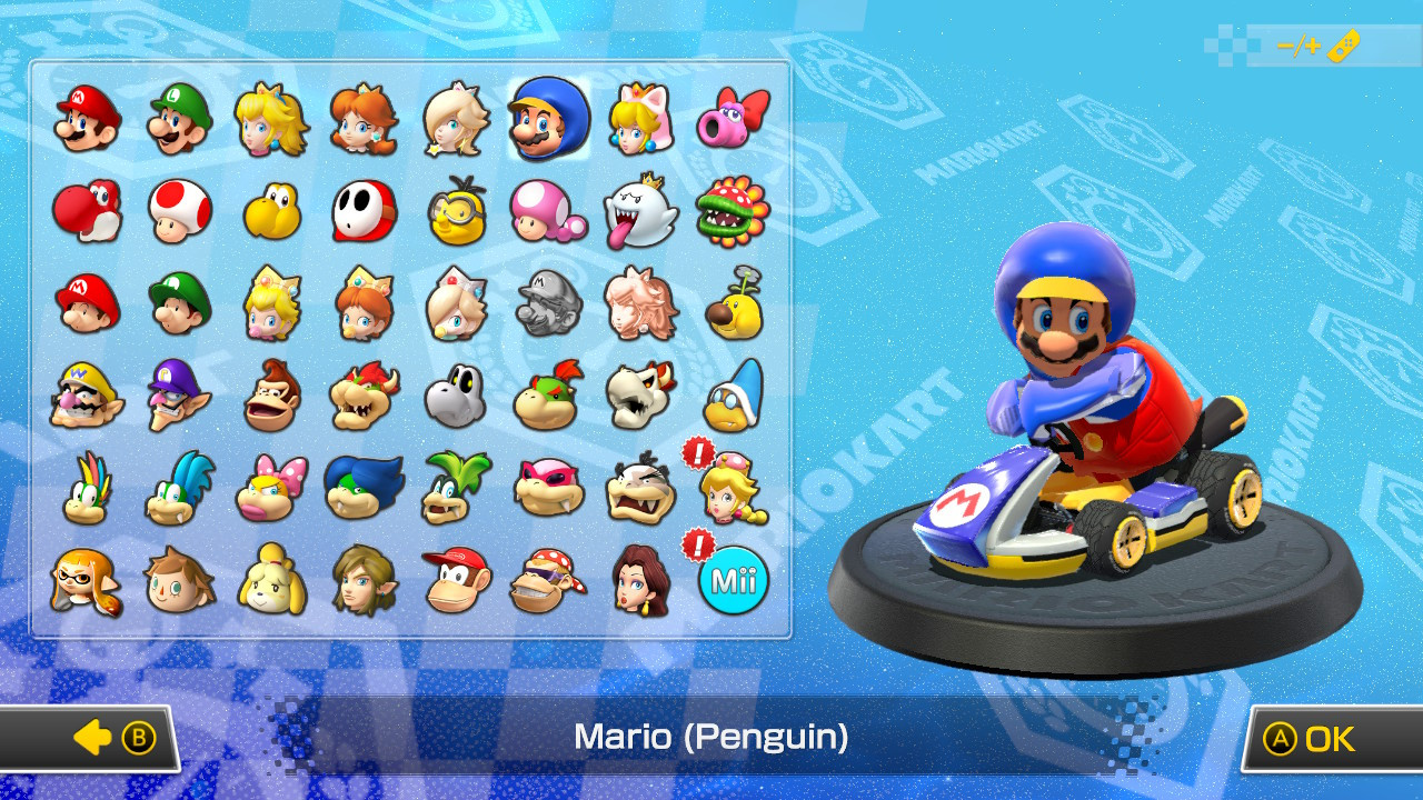 Penguin Mario Mod for Mario Kart 8 Deluxe | MK8D Mods