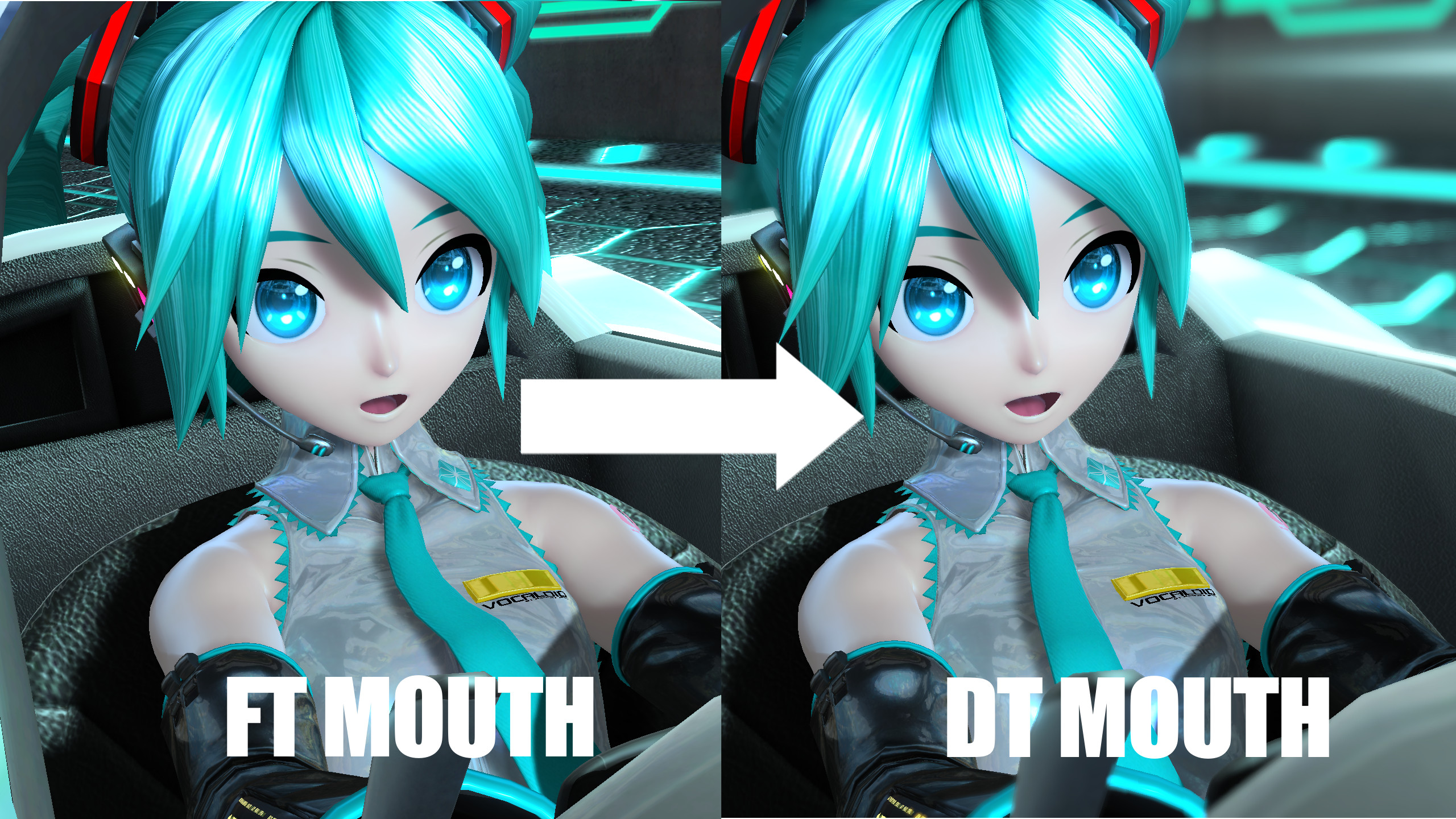 Dreamy Theater Lip-Sync Mod for Hatsune Miku: Project DIVA Mega Mix+ ...
