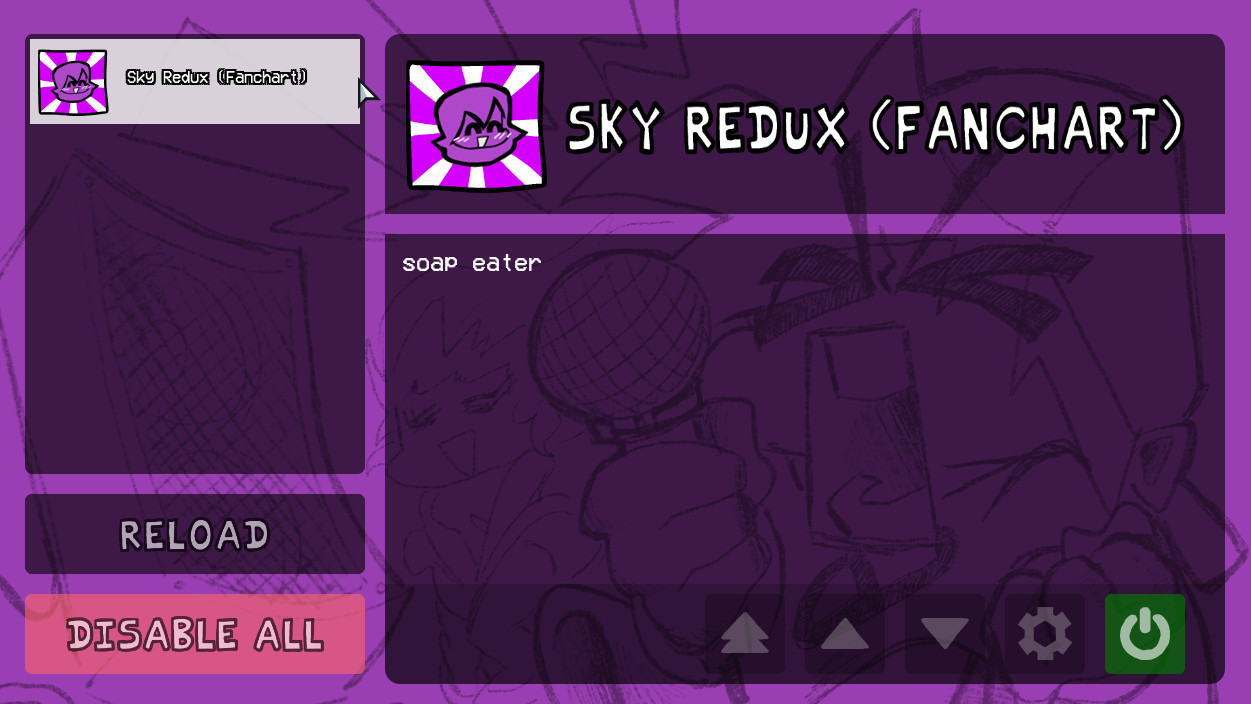 Sky Redux (Fanchart) Mod for Friday Night Funkin' | FNF Mods