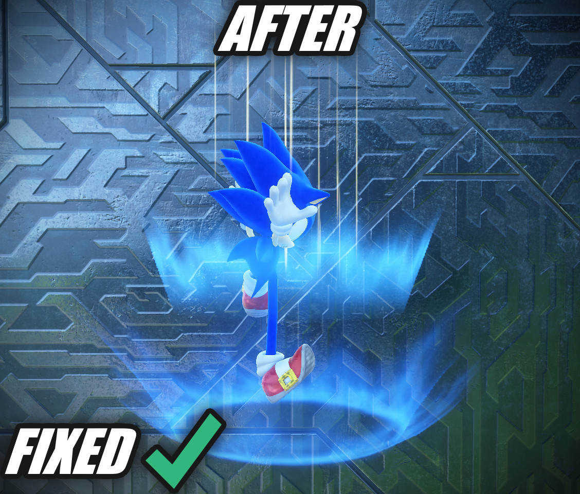 Fixed Stomp Rotation Mod for Sonic Frontiers | Frontiers Mods