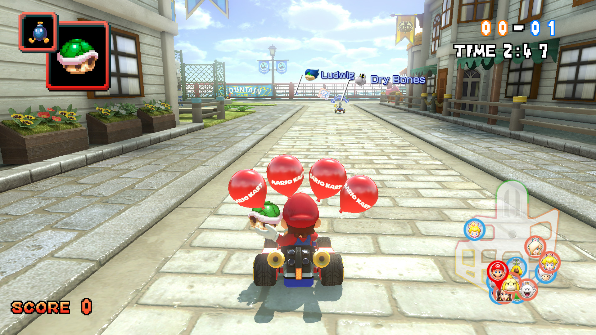 Mario Kart DS UI Mod for Mario Kart 8 Deluxe | MK8D Mods