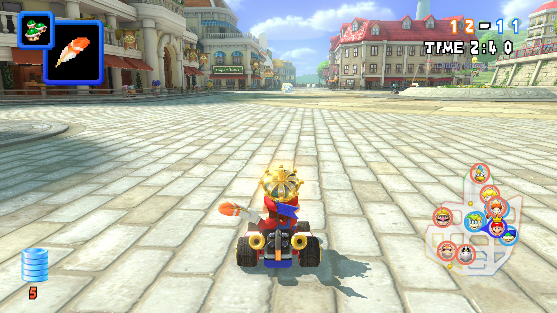 Mario Kart DS UI Mod for Mario Kart 8 Deluxe | MK8D Mods