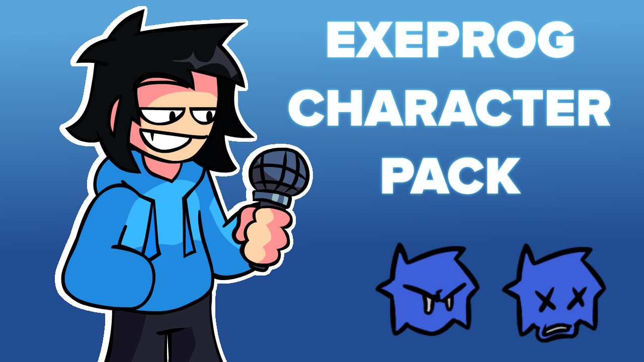 ExeProg Character Pack Mod for Friday Night Funkin' | FNF Mods