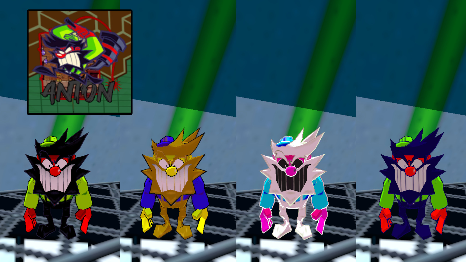 Anton (Anton Blast) Mod for Bomb Rush Cyberfunk | BRC Mods