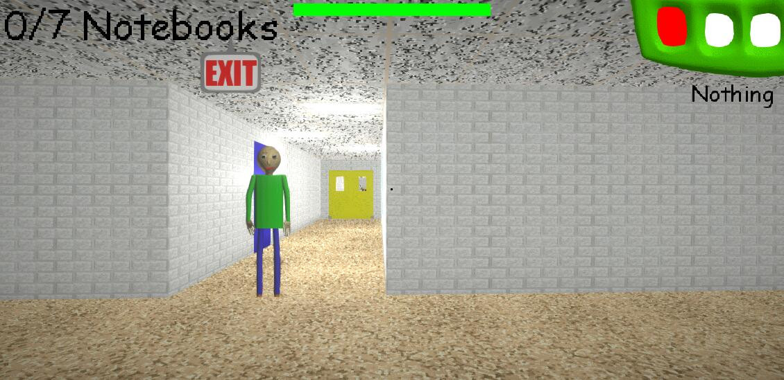 Baldi's Basics With Real Lights Mod for Baldi's Basics | Baldi Mods
