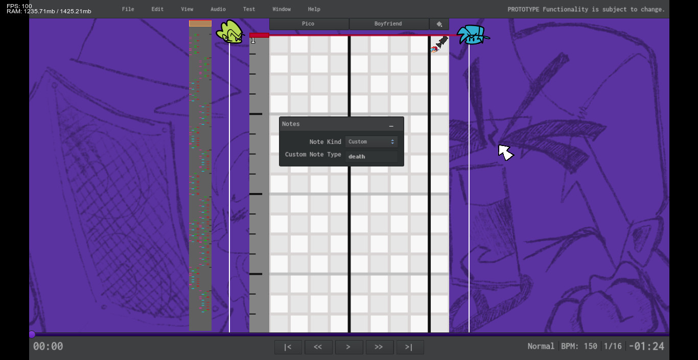 DEATH NOTES V-SLICE Mod for Friday Night Funkin' | FNF Mods