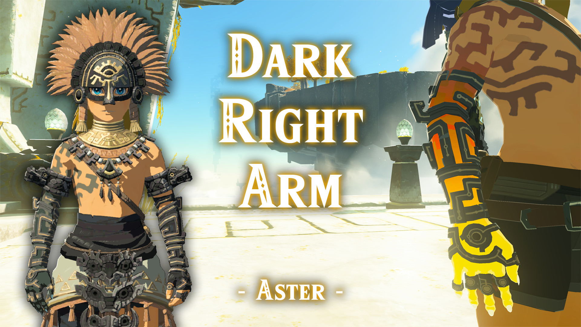 Dark Right Arm Mod for The Legend of Zelda: Tears of the Kingdom | TOTK ...