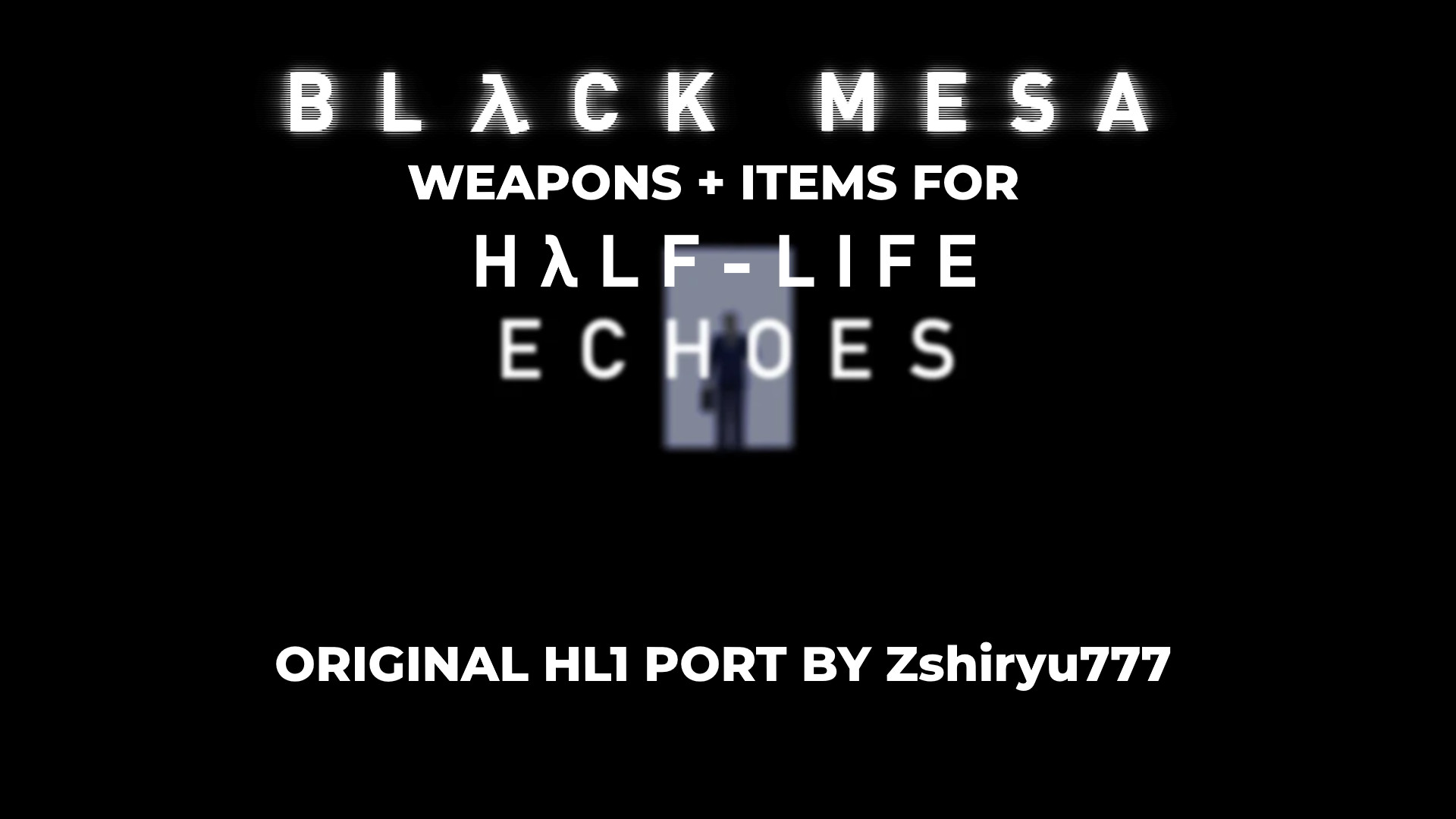 Black Mesa Weapons + Items for Half-Life Echoes Mod for Half-Life ...