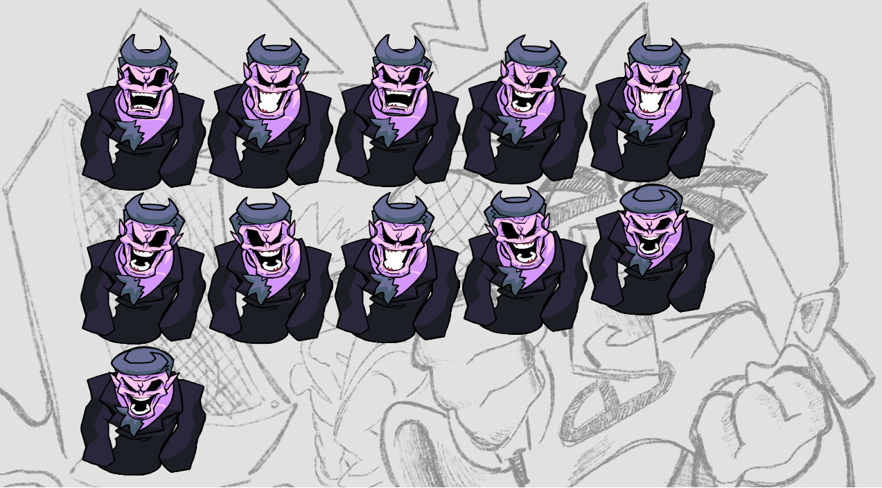 Front facing DD for Psych engine Mod for Friday Night Funkin' | FNF Mods