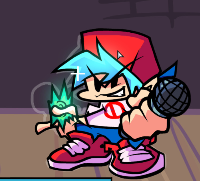 erect bf with normal colors Mod for Friday Night Funkin' | FNF Mods