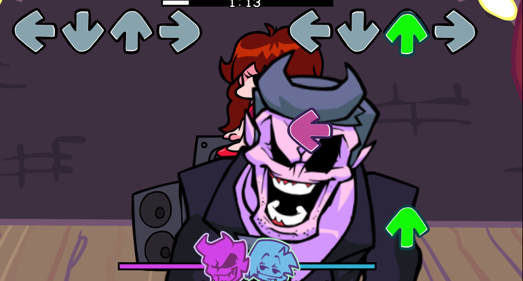 Front facing DD for Psych engine Mod for Friday Night Funkin' | FNF Mods