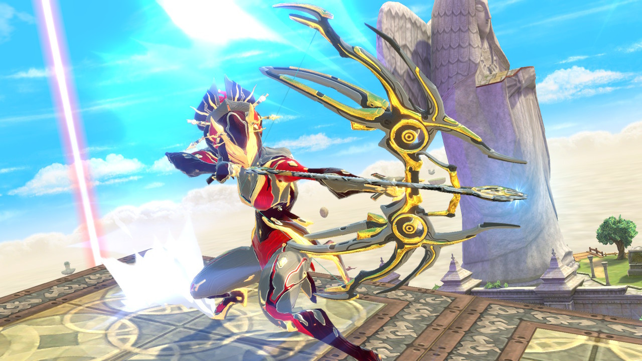 Khora (Warframe) over Byleth Mod for Super Smash Bros. Ultimate | SSBU Mods