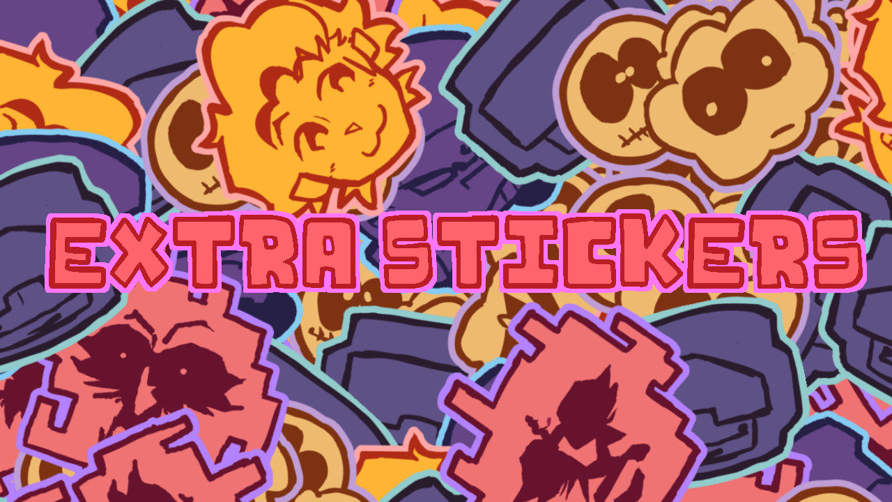 Extra Stickers Mod for Friday Night Funkin' | FNF Mods