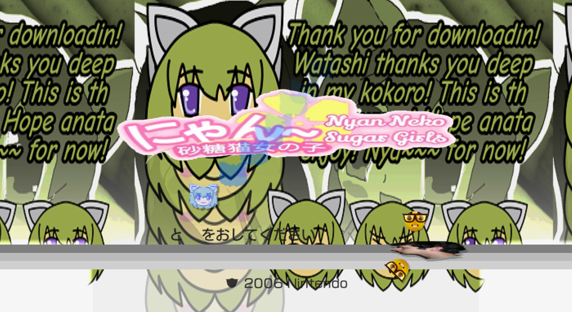 [SENSITIVE CONTENT] Nyan Neko Sugar Girls Mod for Wii Sports | Wii Sports Mods