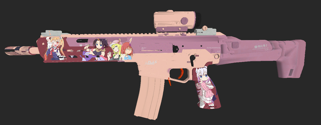 [CoD] Kilo141: Yandere + Dragon Maid (Anime Super) Mod for Counter ...