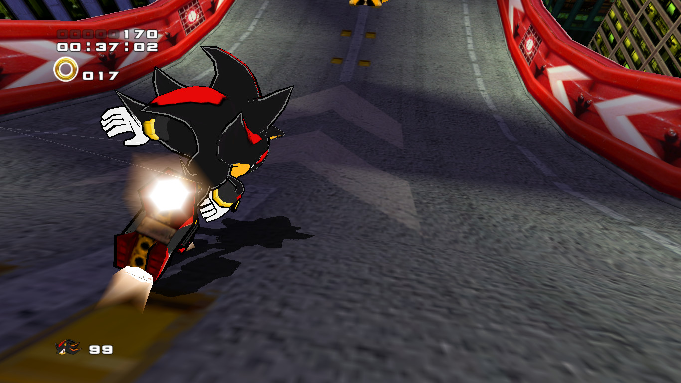 Yuji Uekawa Cel-shaded Shadow Mod for Sonic Adventure 2 | SA2 Mods