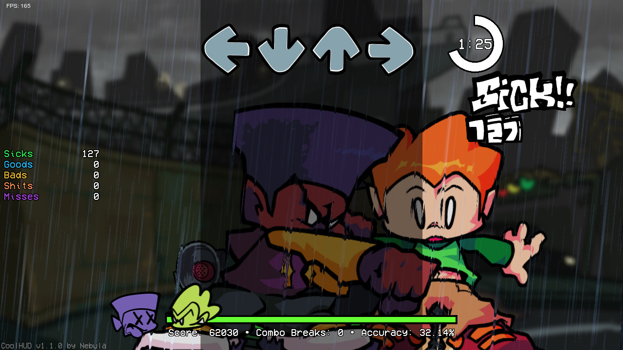 COOLHUD V-SLICE Mod for Friday Night Funkin' | FNF Mods