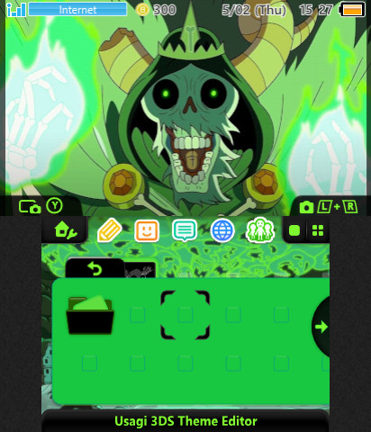 The Lich - Adventure Time Theme Mod for Nintendo 3DS | 3DS Mods