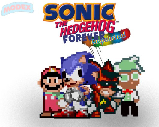 Sonic Forever Repainted Mod for Sonic the Hedgehog Forever | S1F Mods