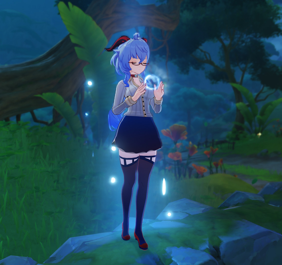 Secretary Ganyu Mod for Genshin Impact | GI Mods