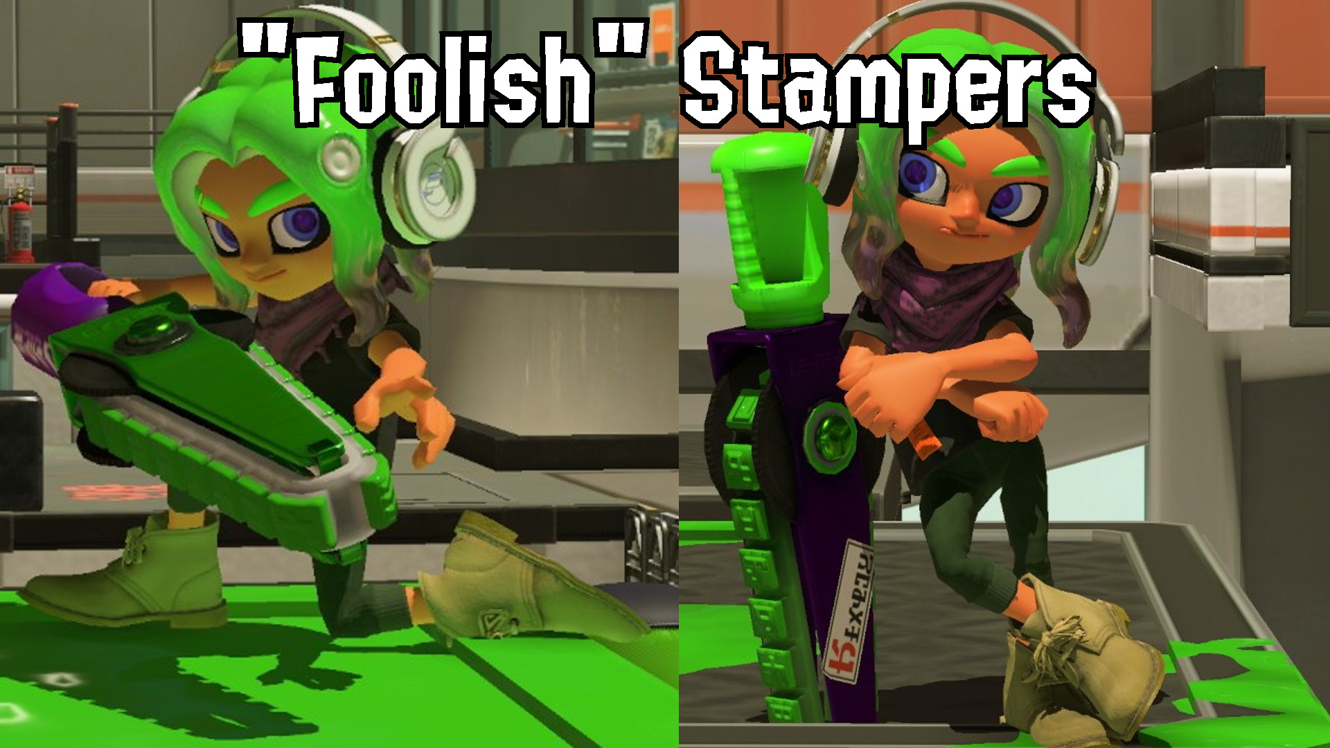 "Foolish" Splatana Stampers Mod for Splatoon 3 | Splatoon 3 Mods