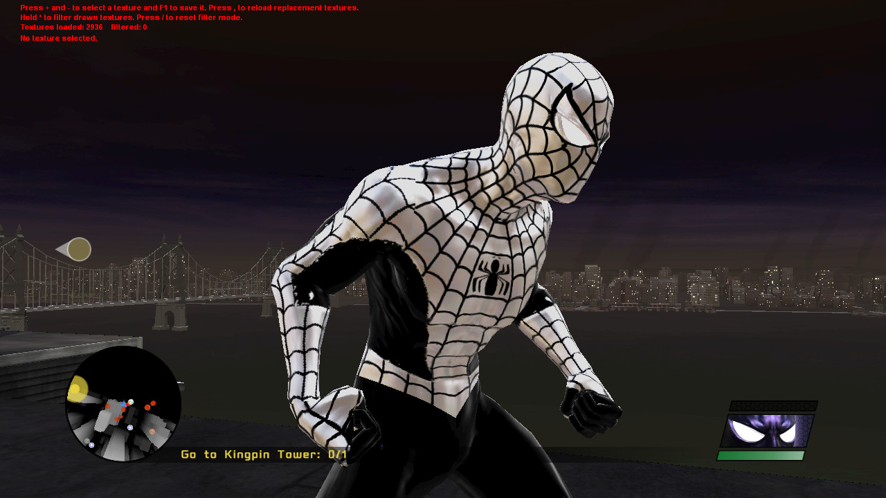 1994 Animated Series Spider-Armor Mod for Spider-Man: Web of Shadows | SM:WoS Mods
