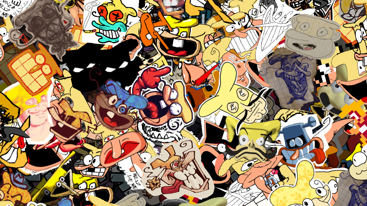 The Noise Stickers Mod for Friday Night Funkin' | FNF Mods