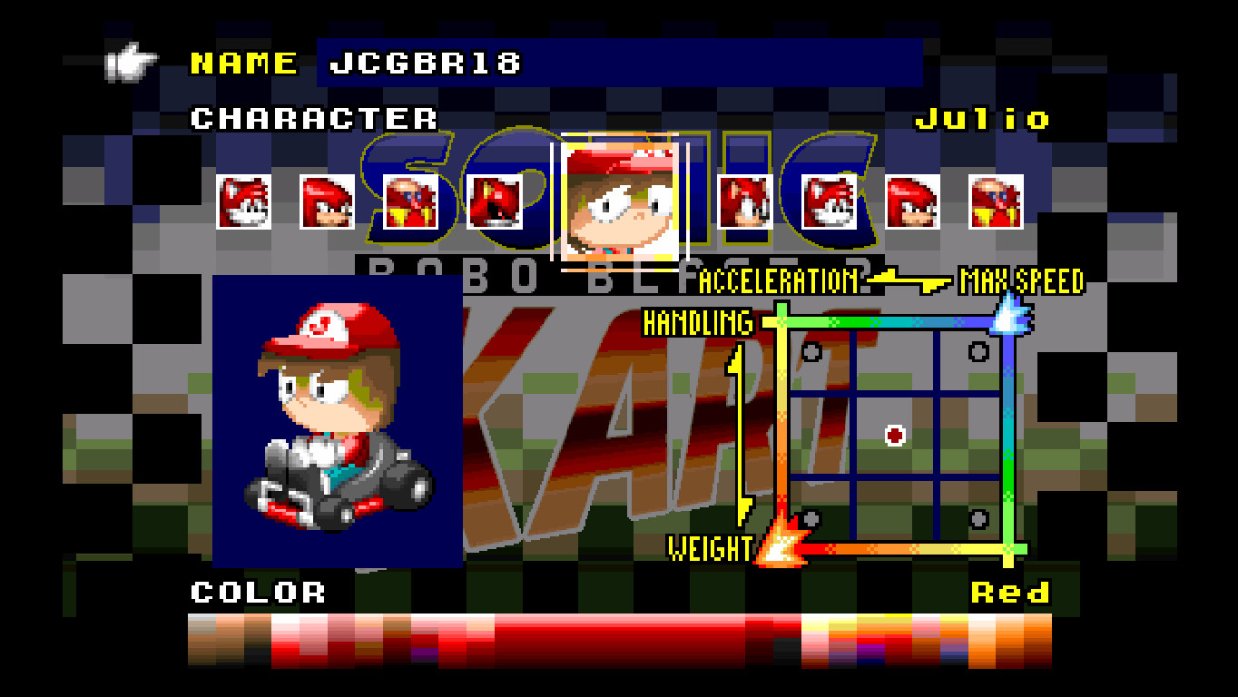 Julio in SRB2K Mod for Sonic Robo Blast 2 Kart | SRB2K Mods