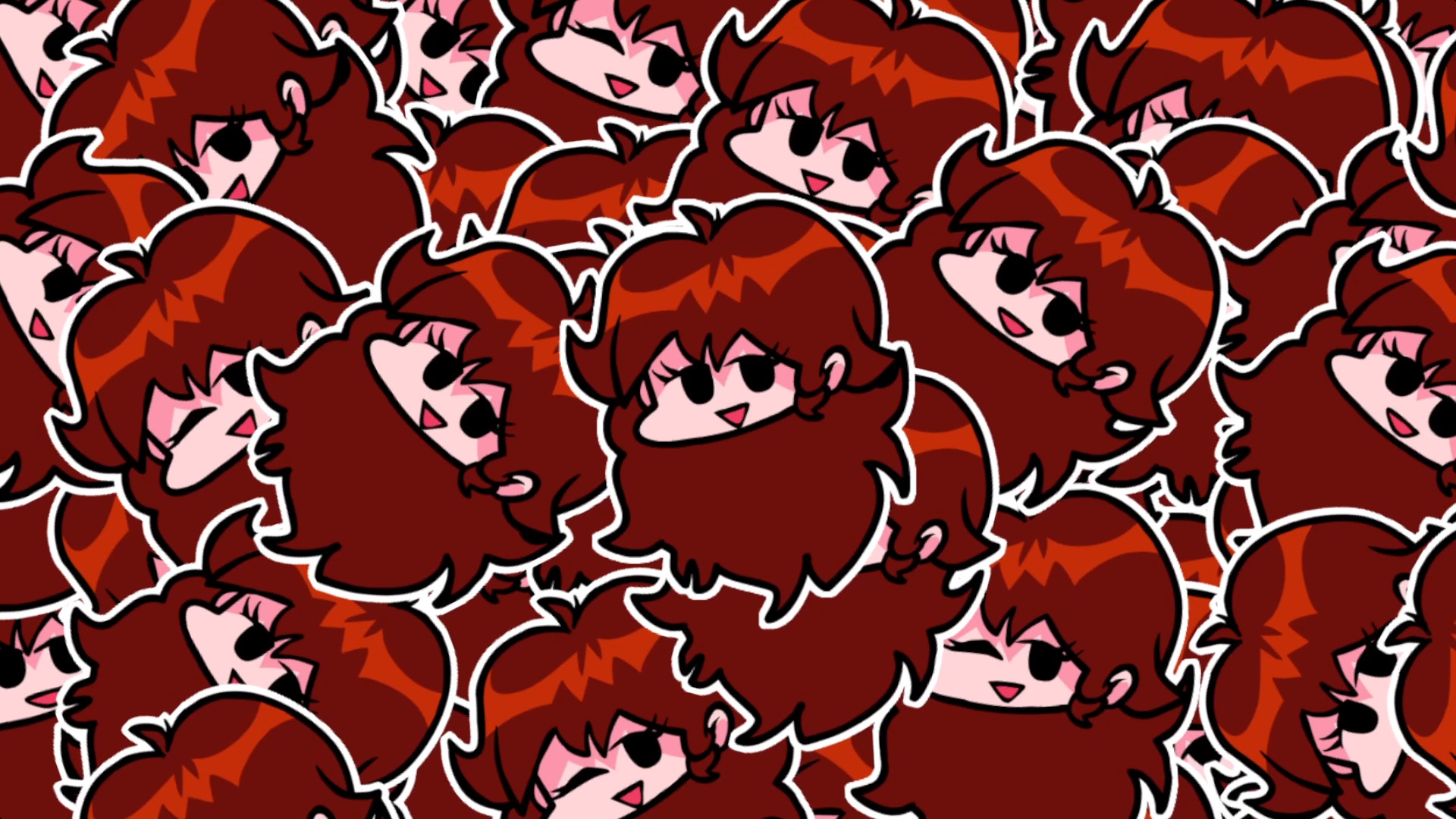 Trio Stickers Mod for Friday Night Funkin' | FNF Mods