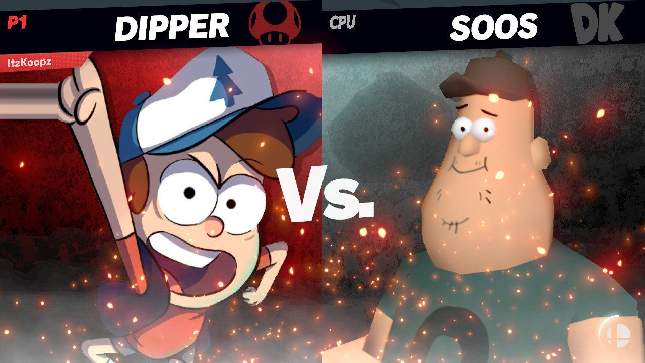 Dipper Pines Mod for Super Smash Bros. Ultimate | SSBU Mods