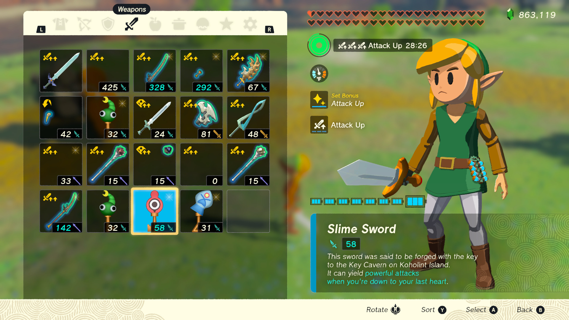 Link's Awakening Custom Swords Mod for The Legend of Zelda: Tears of ...