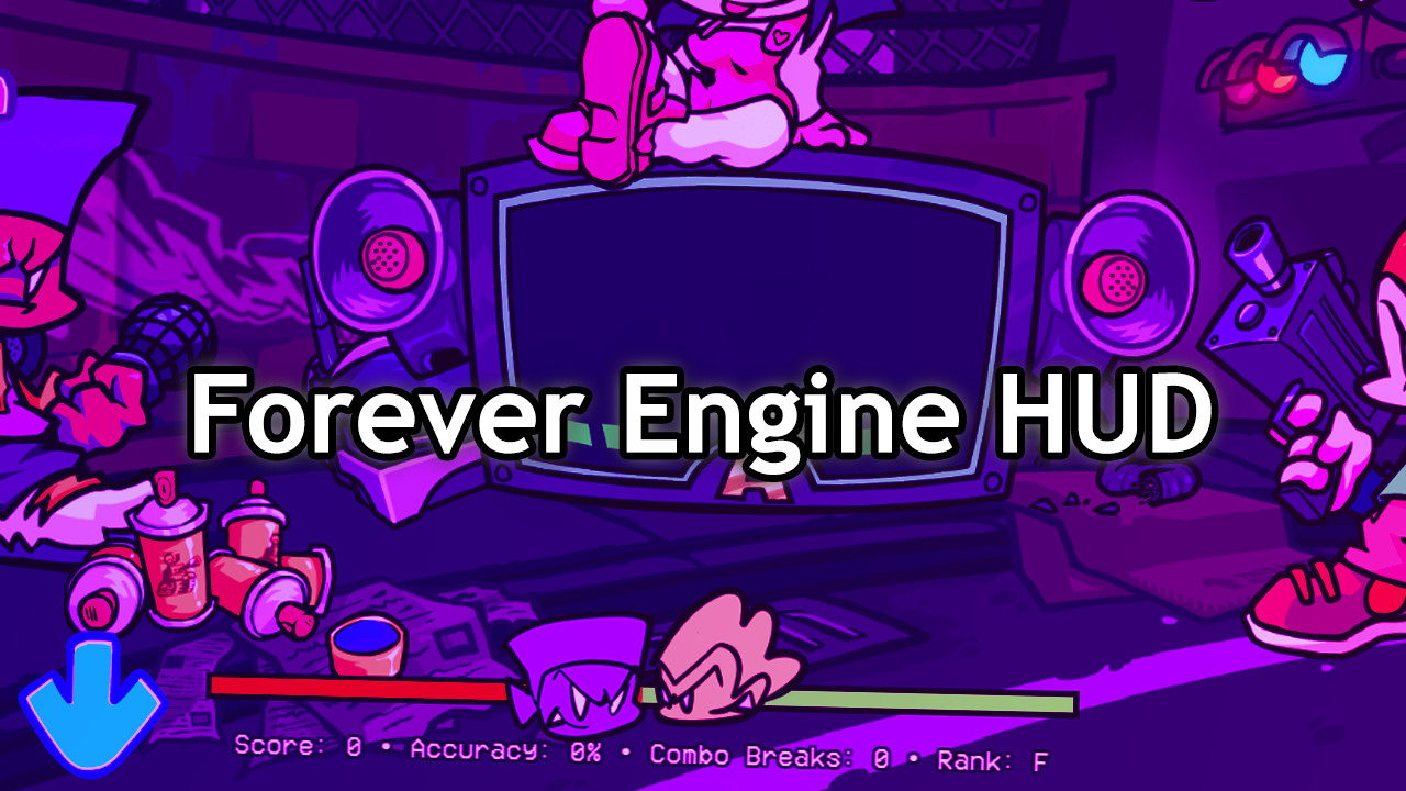 V-Slice Forever Engine HUD Mod for Friday Night Funkin' | FNF Mods