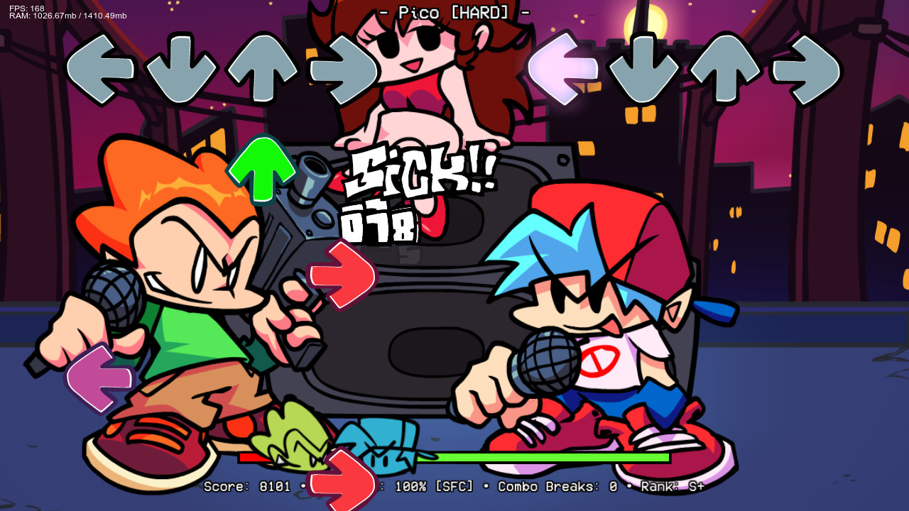 V-Slice Forever Engine HUD Mod for Friday Night Funkin' | FNF Mods