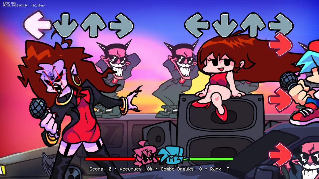 V-Slice Forever Engine HUD Mod for Friday Night Funkin' | FNF Mods