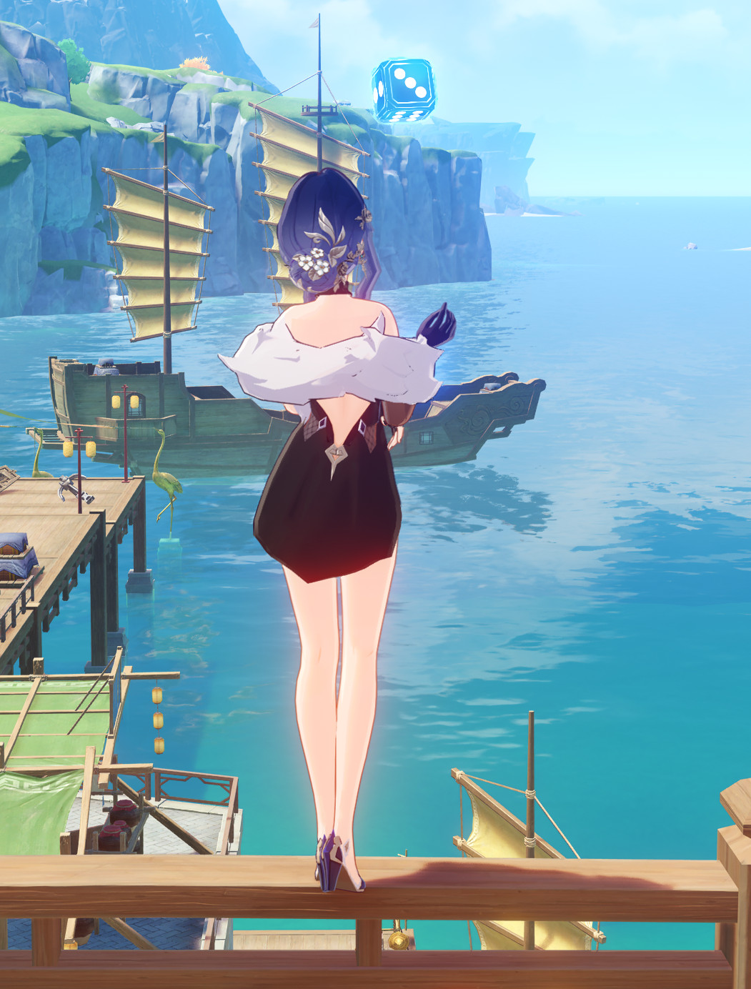 Evening Assassin Yelan Mod for Genshin Impact | GI Mods