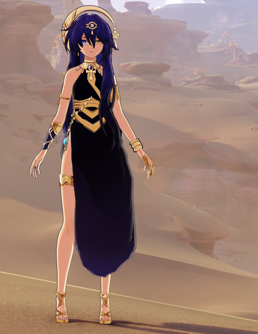 Desert Queen Candace Mod for Genshin Impact | GI Mods