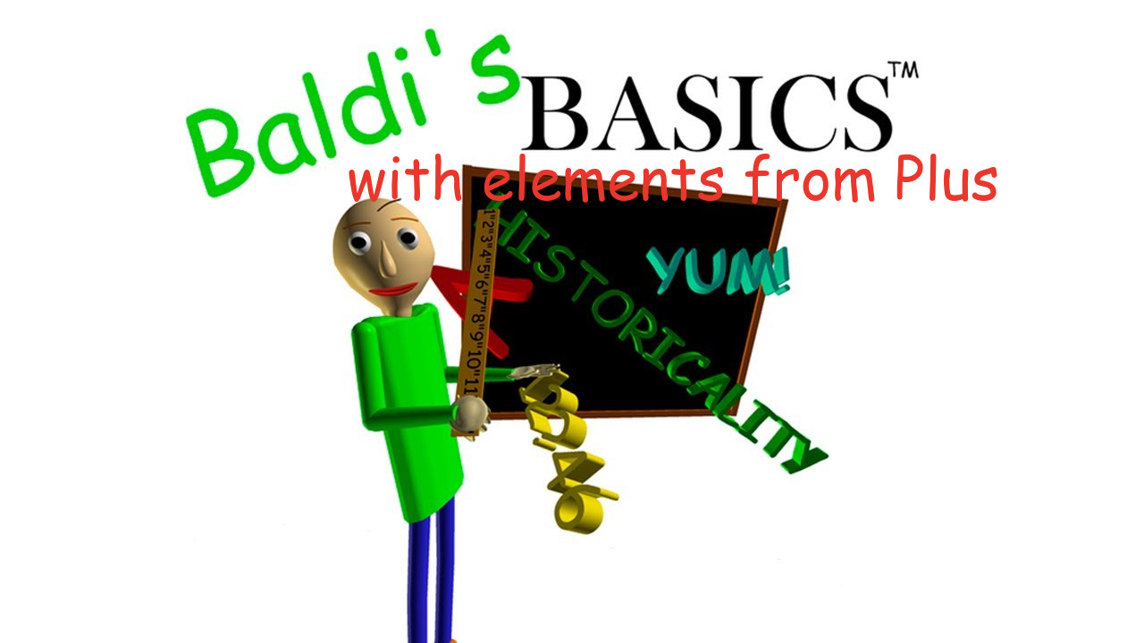 Baldis Basics Classic with elements from Plus Mod for Baldi's Basics | Baldi Mods