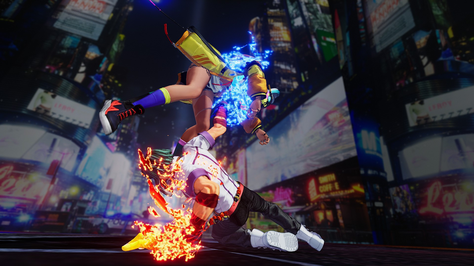 Tekken 8 Urban Square (Evening/Night) Mod for The King of Fighters XV | KoFXV Mods