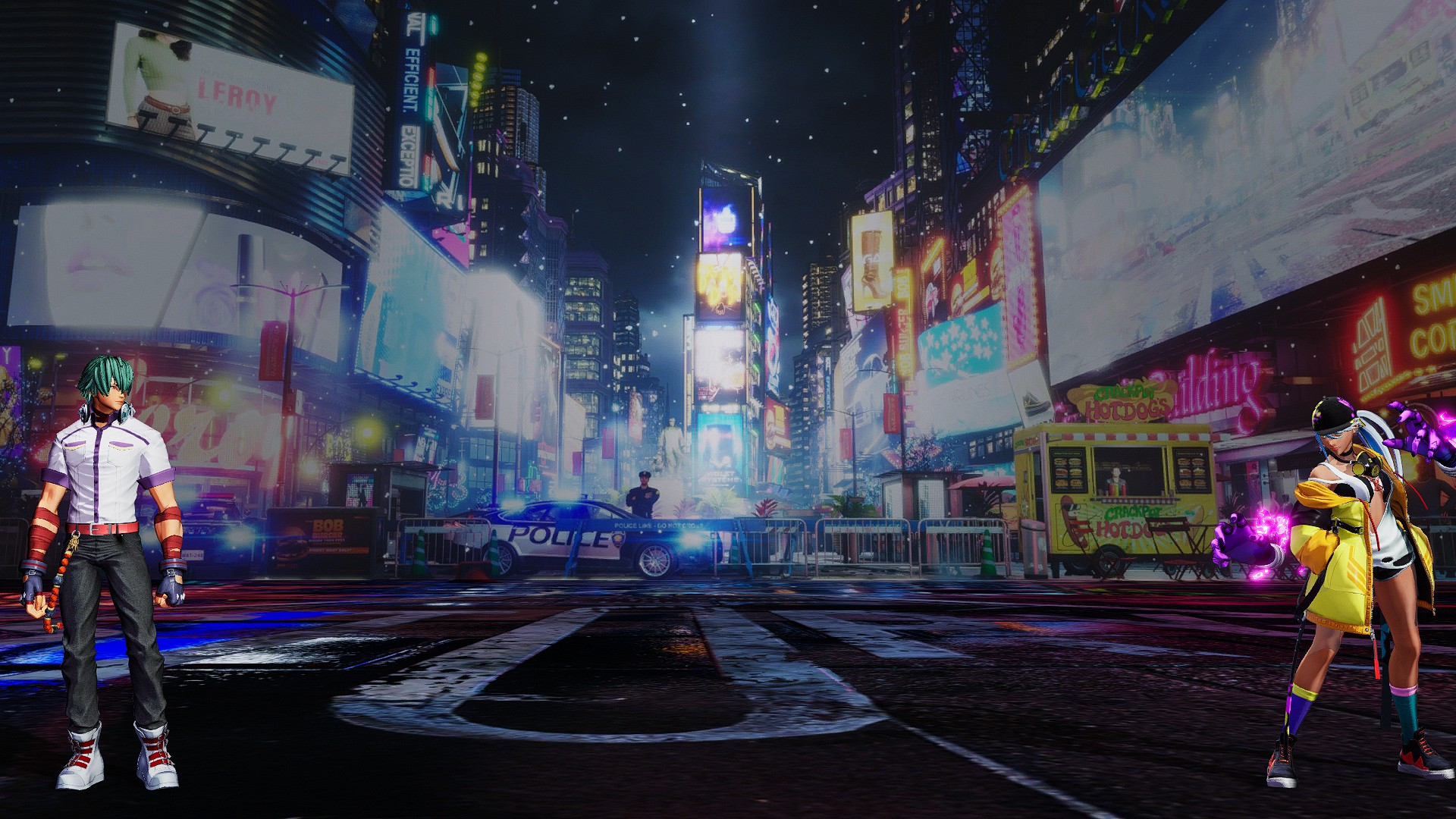 Tekken 8 Urban Square (Evening/Night) Mod for The King of Fighters XV | KoFXV Mods