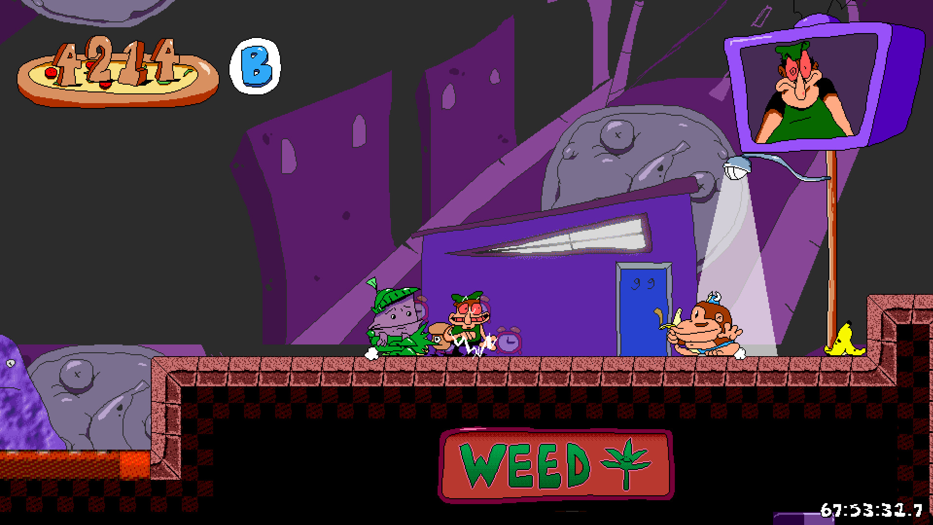 Weed tower Reweeded Mod for Pizza Tower | PT Mods