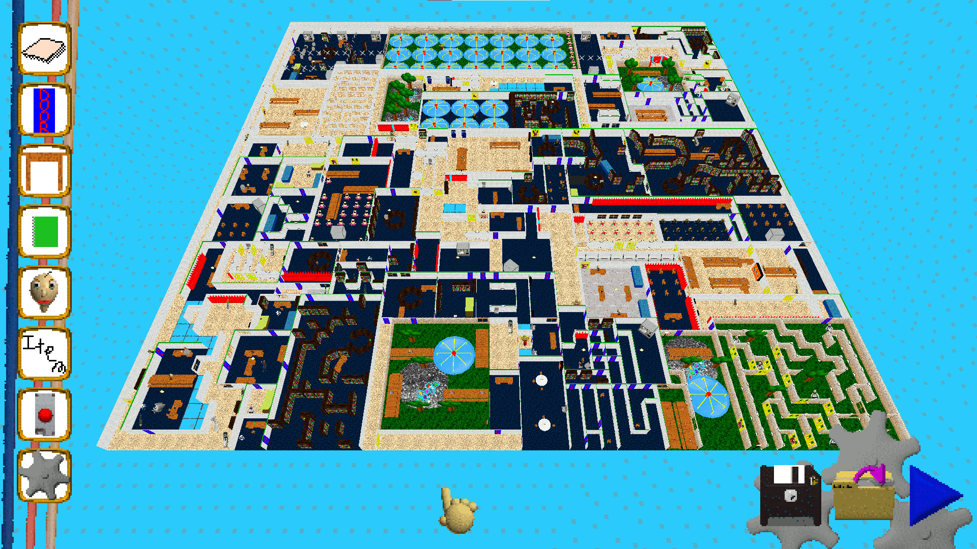 Baldi's Stupidly Huge Schoolhouse Mod for Baldi's Basics | Baldi Mods