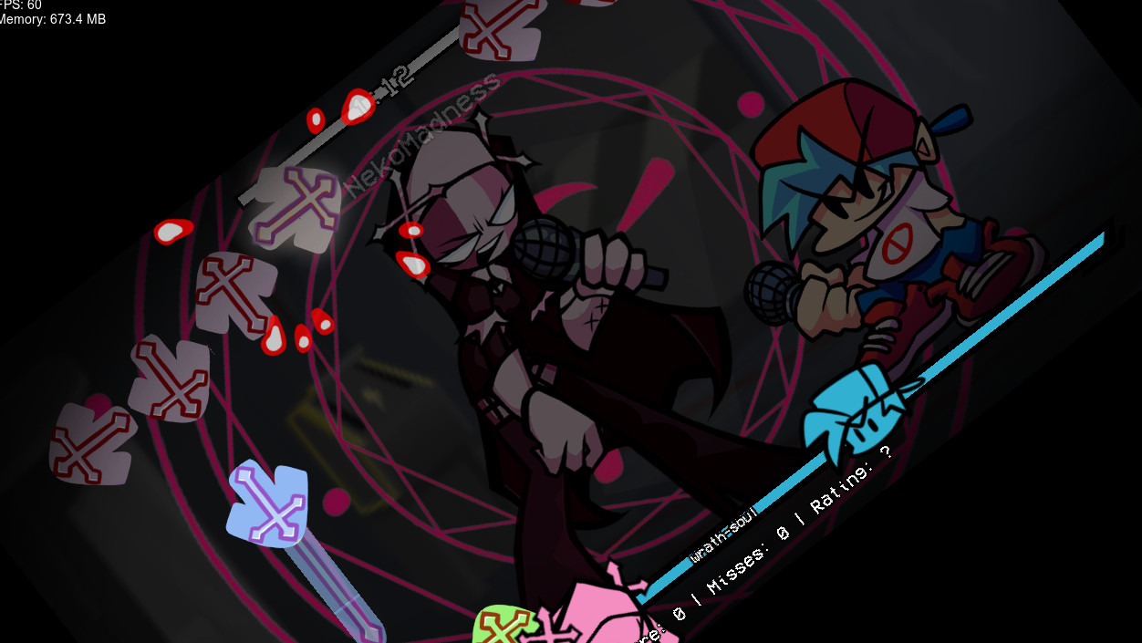 Wrath Soul but Sarvente sings it Mod for Friday Night Funkin' | FNF Mods