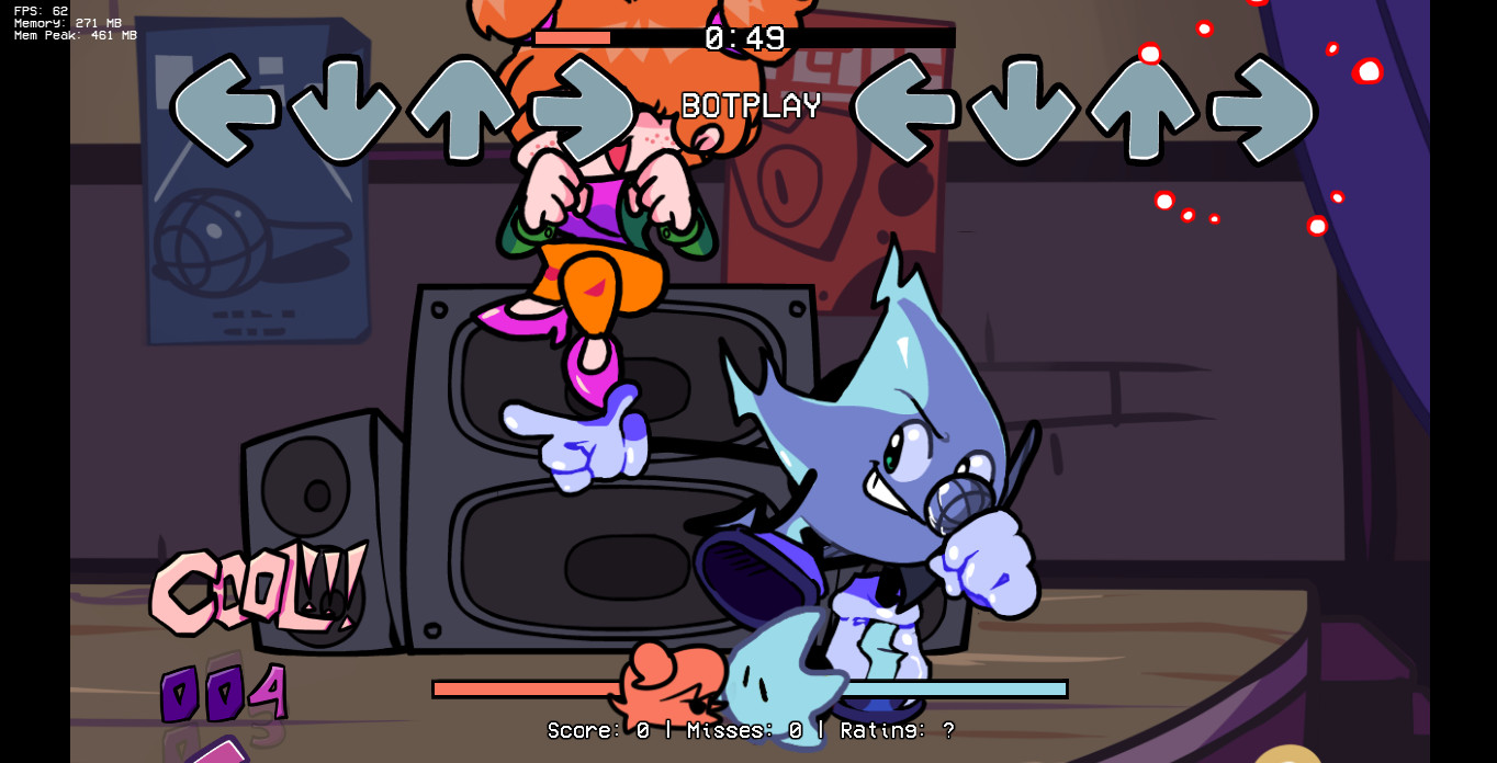 Playable D-Side Ristar (FanMade) + FLA Mod for Friday Night Funkin ...