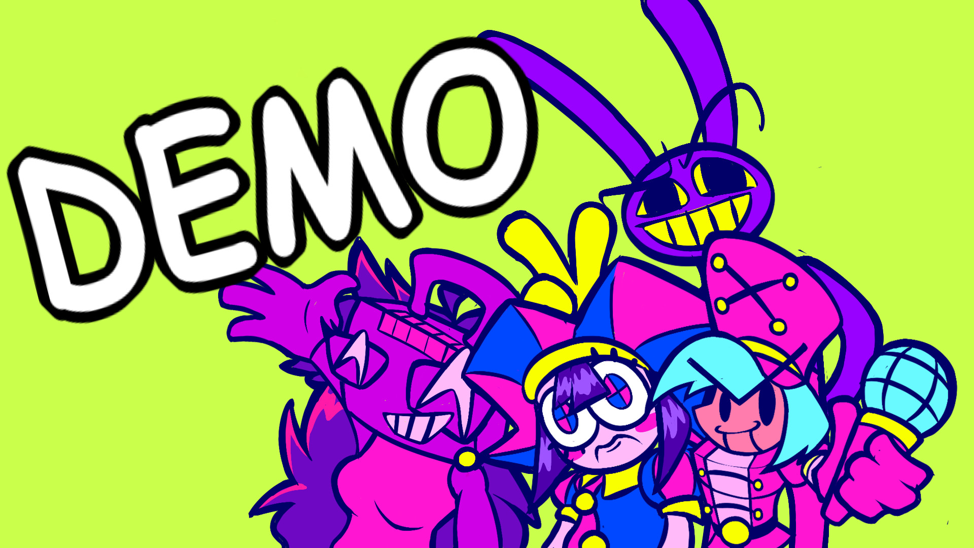 The FUNKY Digital Circus - DEMO Mod for Friday Night Funkin' | FNF Mods