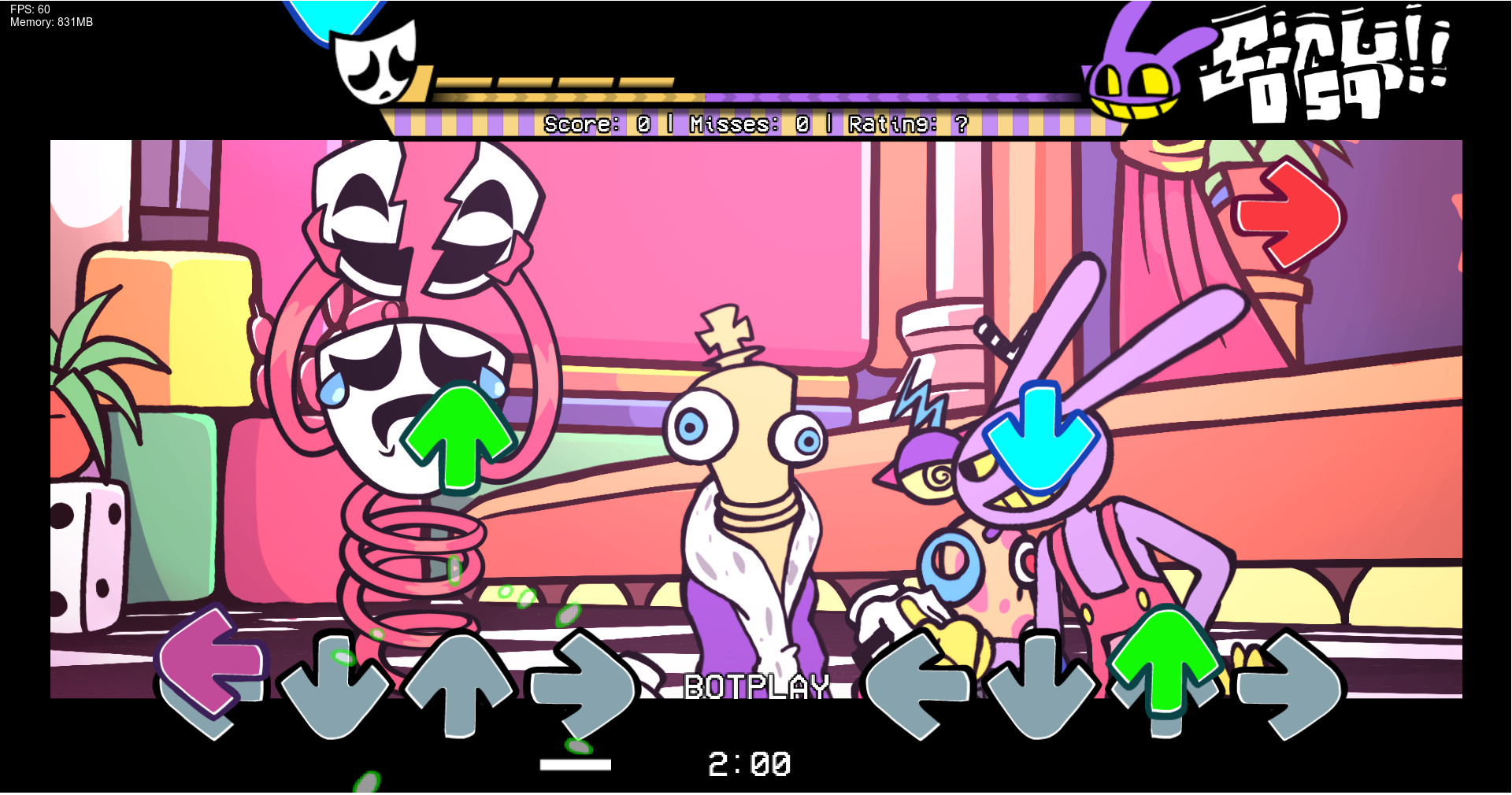 The FUNKY Digital Circus - DEMO Mod for Friday Night Funkin' | FNF Mods