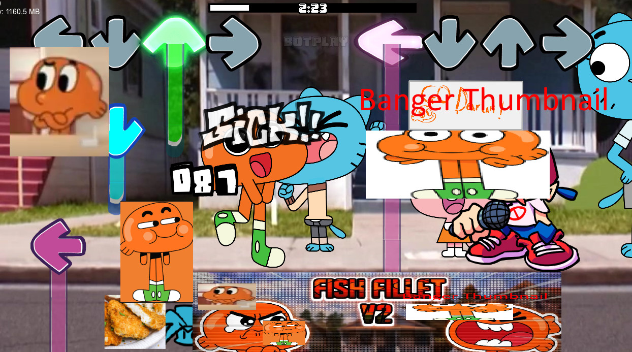 Fish Fillet V2 (OFFICIAL) Mod for Friday Night Funkin' | FNF Mods