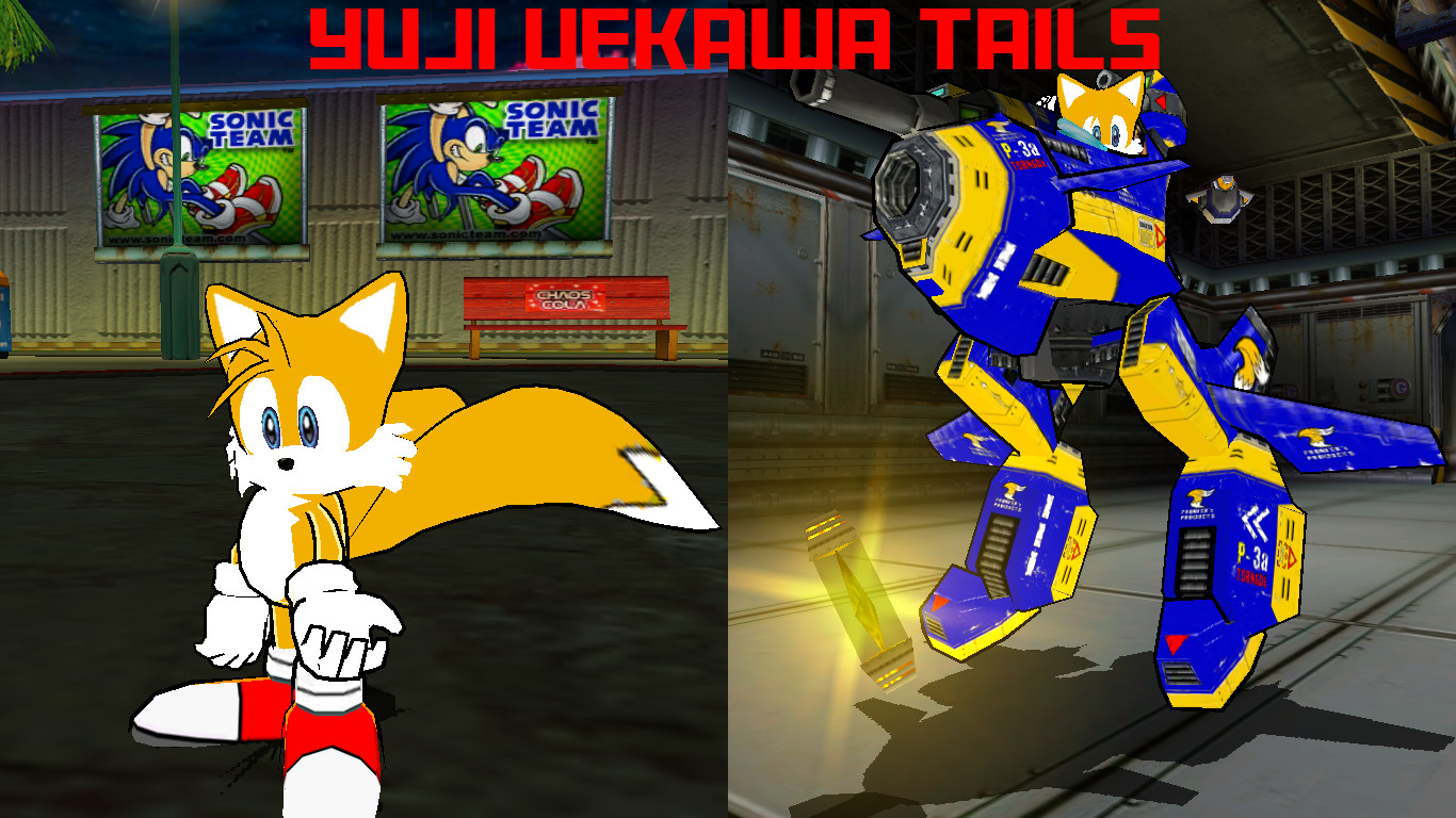 Yuji Uekawa Cel-shaded Tails Mod for Sonic Adventure 2 | SA2 Mods