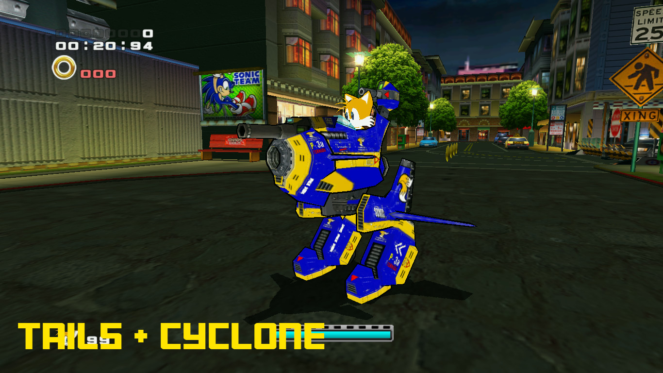 Yuji Uekawa Cel-shaded Tails Mod for Sonic Adventure 2 | SA2 Mods